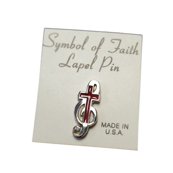 Jewelry | Symbol Of Faith Lapel Pin | Poshmark